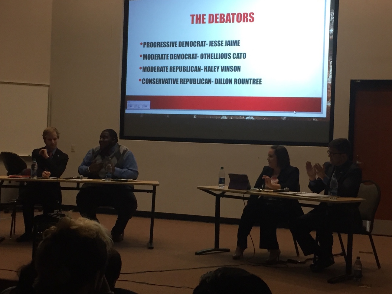 The Great Debate: VSU Democrats, Republicans gathered on campus to ...