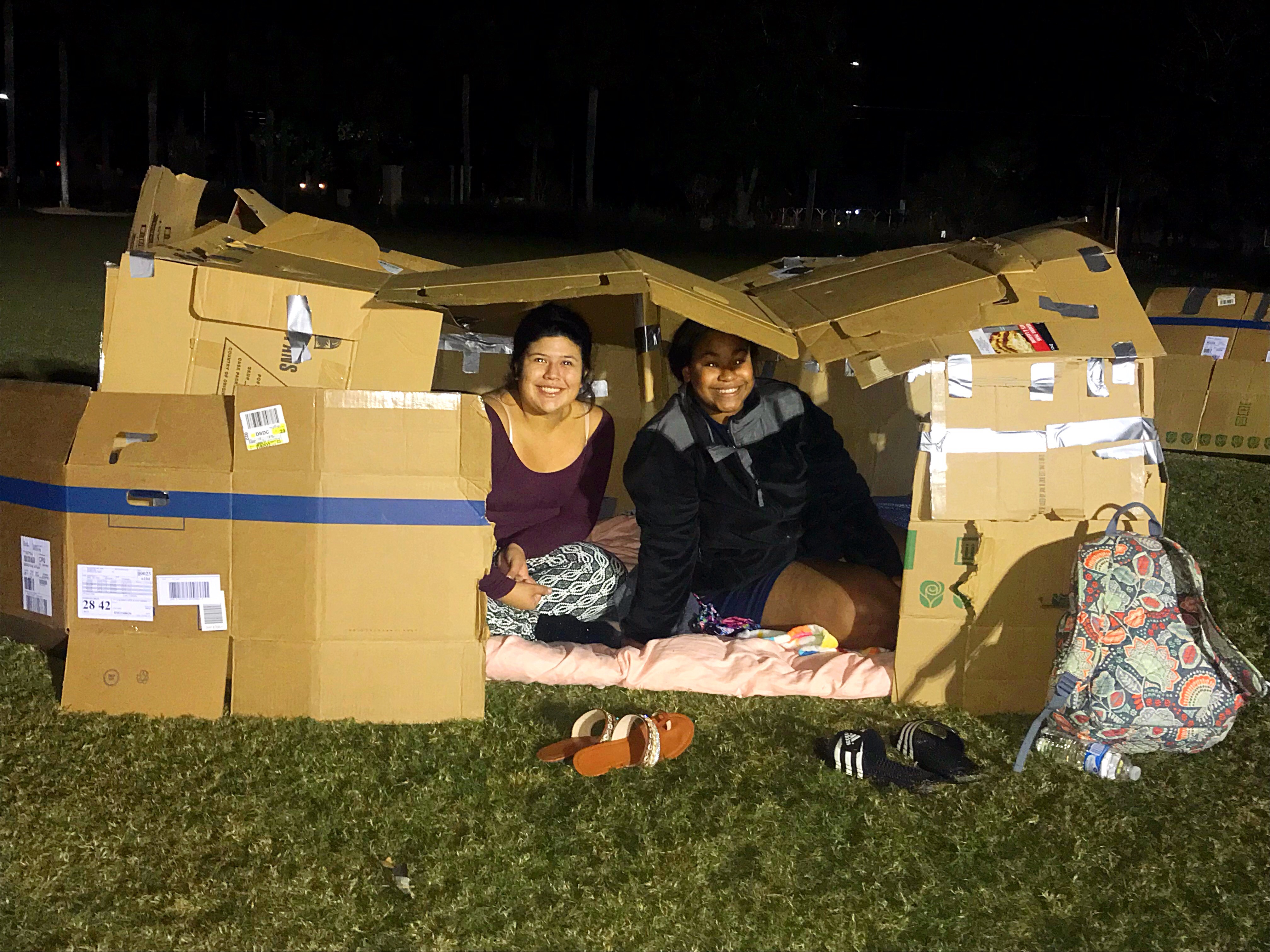 Cardboard Box Homeless